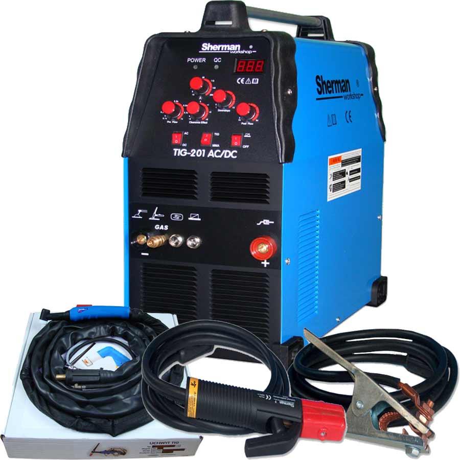 Sherman TIG 201 AC/DC welding inverter (HF TIG, MMA) | Hinnavaatlus ...