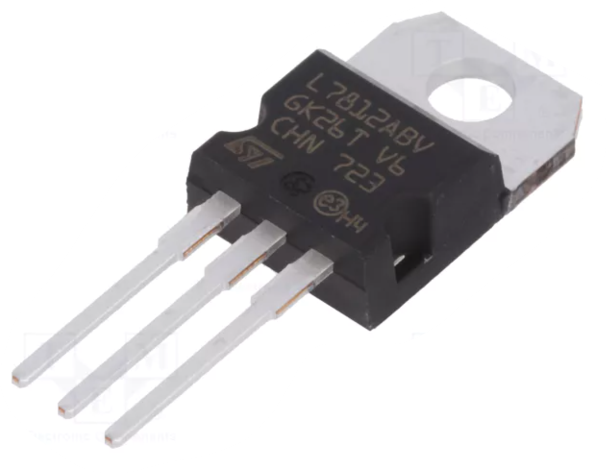 Electro Base IC: voltage regulator; linear,fixed; 12V; 1.5A; TO220AB ...
