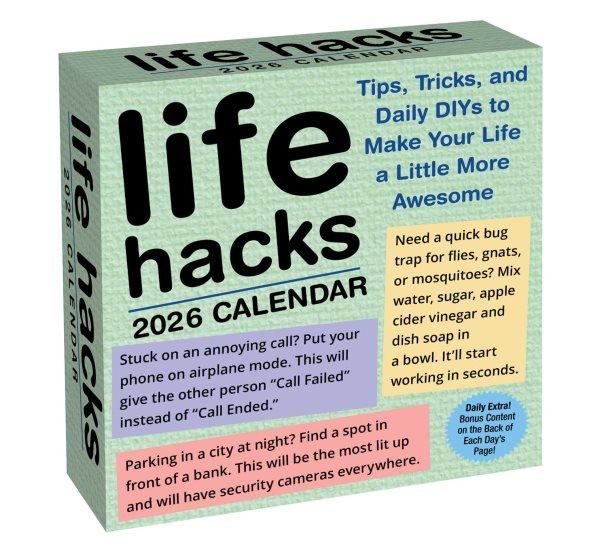 Andrews McMeel Publishing Life Hacks 2026 Day-to-Day Calendar ...