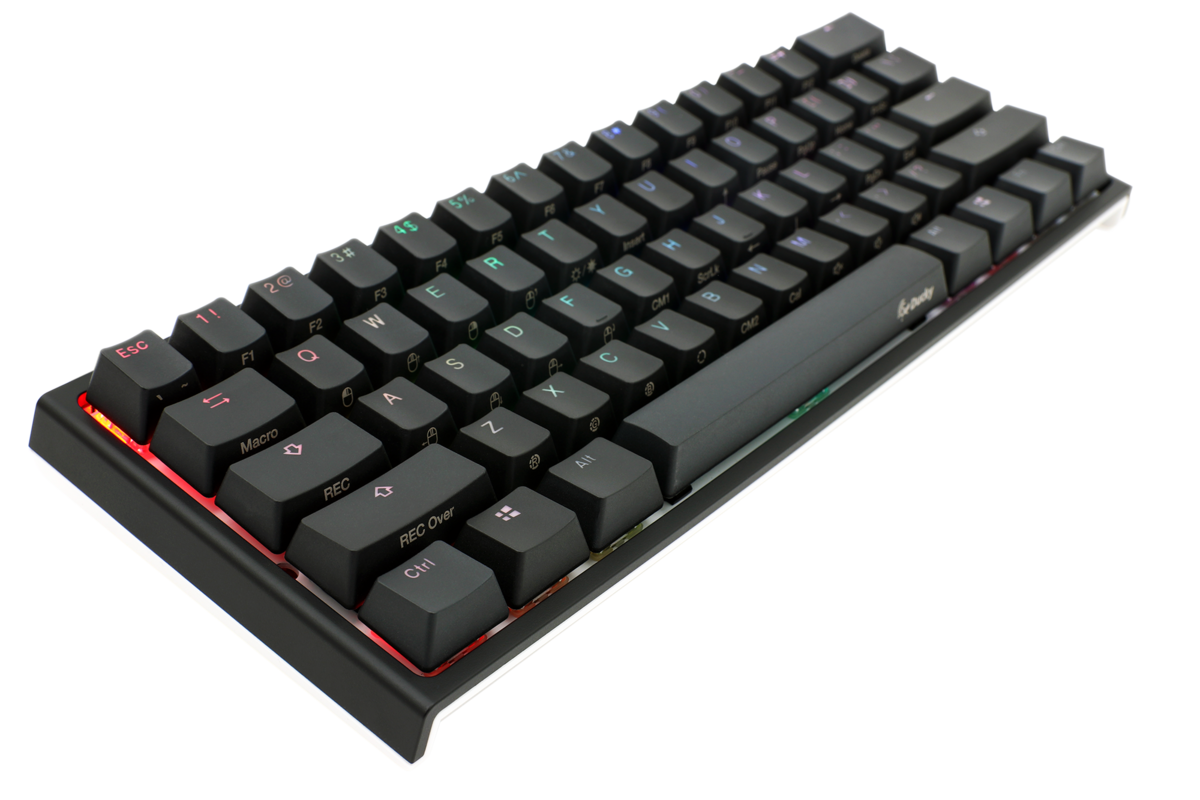 Ducky One 2 mini RGB black, LEDs RGB, MX RGB BROWN, USB, US ...