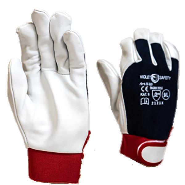 CITS Valged kitsenahast kindad klambri ja sinise puuvillase pealisega ...