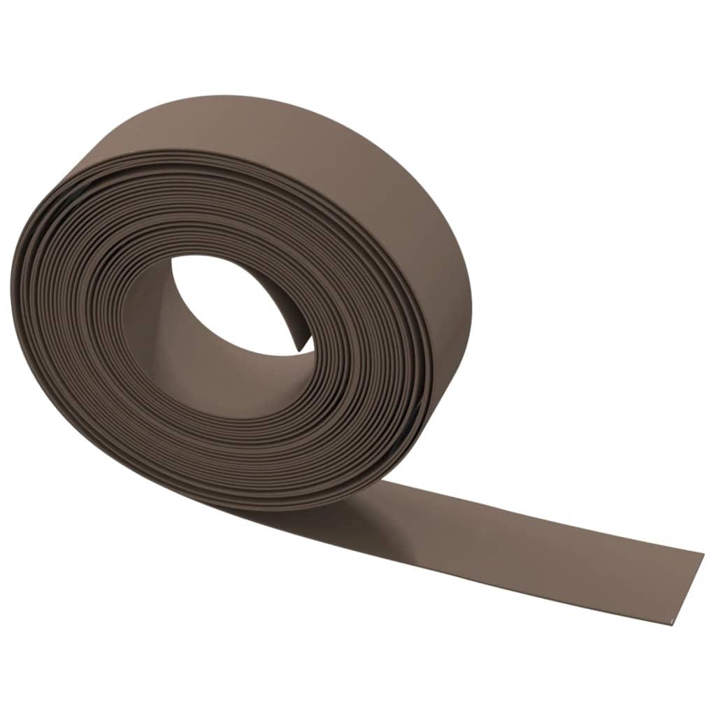 vidaXL aiapiirded 2 tk, pruun, 10 m, 15 cm, polüetüleen 3155448 ...