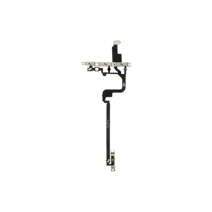 Apple iPhone 12 Power + Volume Buttons Flex Cable (with Metal Bracket ...