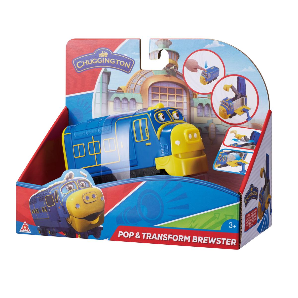 Chuggington ümberkujundav rong Pop & Transform Brewster, EU890102 ...
