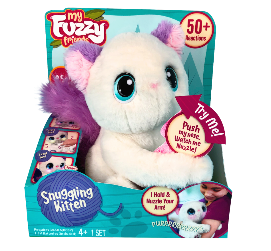 My Fuzzy Friend MY FUZZY FRIEND interaktiivne pehme mänguloom Kitty ...