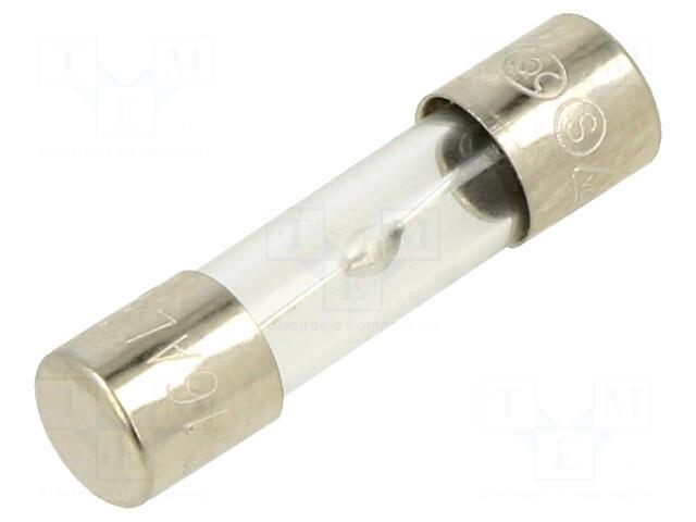 OPTIFUSE Fuse: fuse | 16A | 250VAC | time-lag | glass | 5x20mm | brass ...