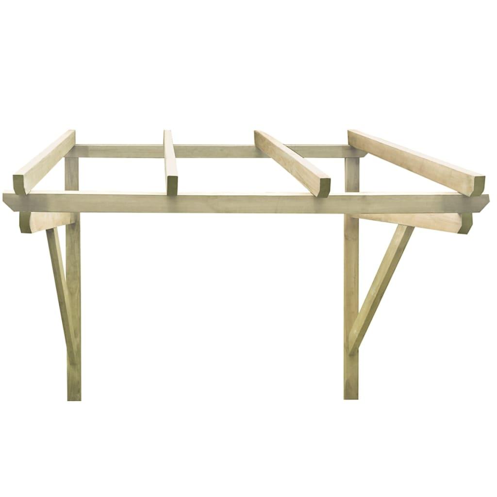 vidaXL ukse varikatus 150 x 150 x 160 cm, männipuit | Hinnavaatlus ...