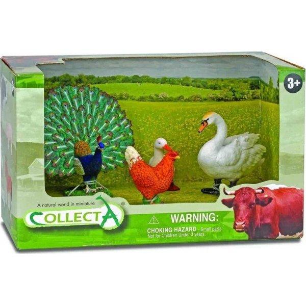 COLLECTA Figurka COLLECTA ZESTAW 4 ZWIERZĄT Z FARMY W OPAKOWANIU ...