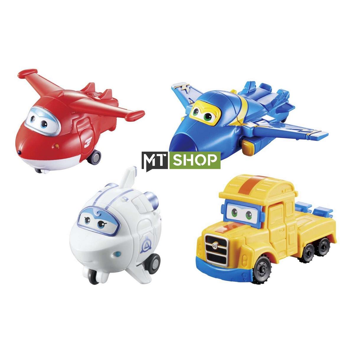 Super Wings Transform Mini Set JETT / ASTRA / POPPA / JEROME ...