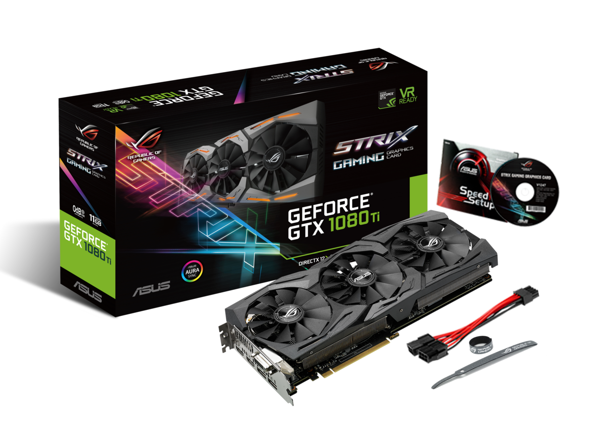 Hinnavaatlus - Asus ROG STRIX GeForce GTX 1080 TI 11GB OC