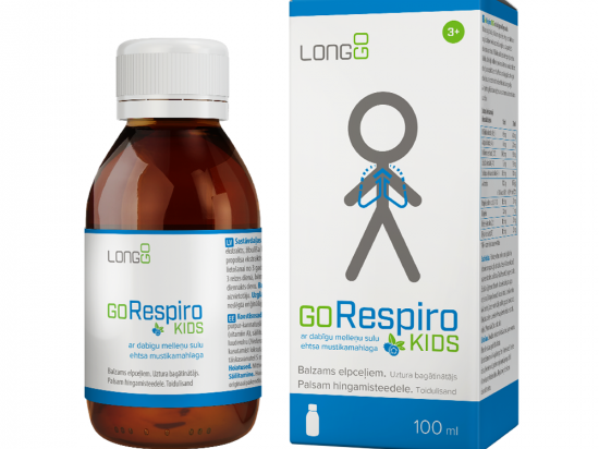 GORESPIRO KIDS PALSAM 100ML | Hinnavaatlus - hinnavõrdlus- ja IT ...