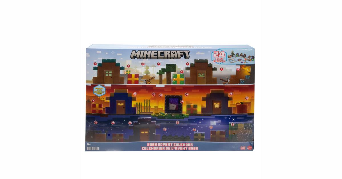 Minecraft advendikalender Mob Head Minis Advent Calendar 2022 ...