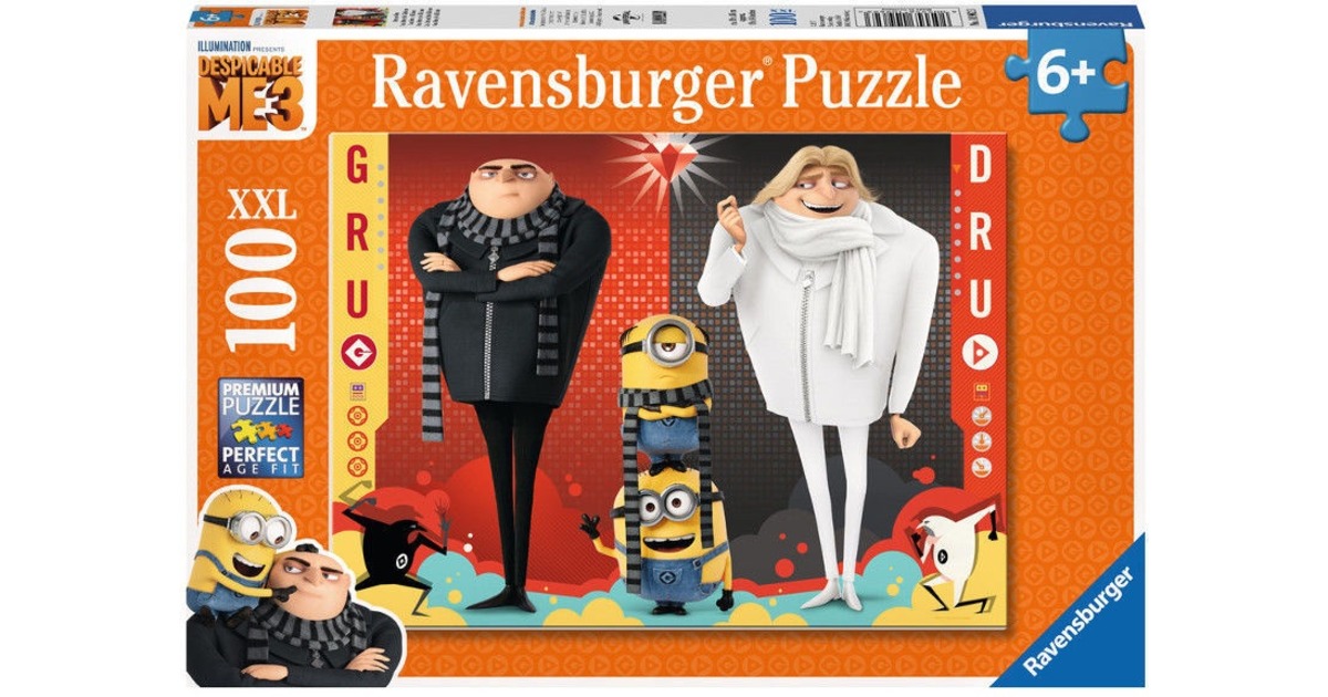 Ravensburger XXL Puzzle Despicable Me 3 100pcs 10962 | Hinnavaatlus ...