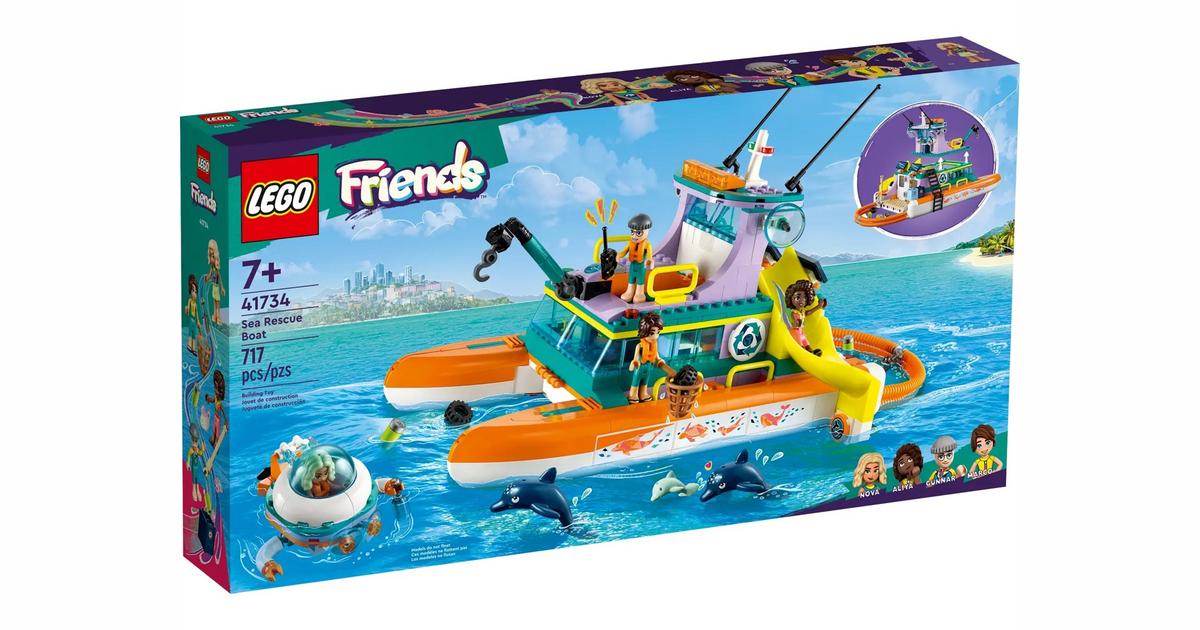 LEGO 41734 Friends Marine Lifeboat | Hinnavaatlus - hinnavõrdlus- ja IT ...