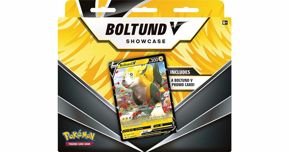 The Pokémon Company International Pokemon TCG - Boltund V Showcase Box ...