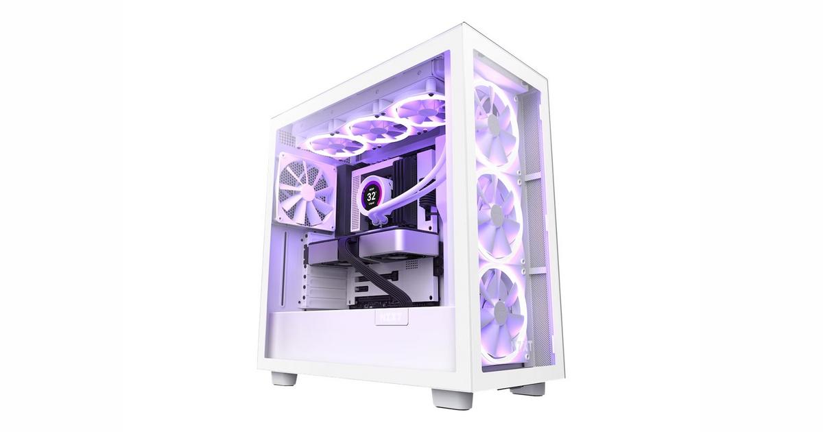 NZXT PC case H7 Elite RGB white | Hinnavaatlus - hinnavõrdlus- ja IT ...
