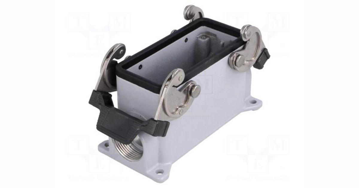 ILME Enclosure: for HDC connectors | C-TYPE | size 77.27 | IP66 | PG21 ...