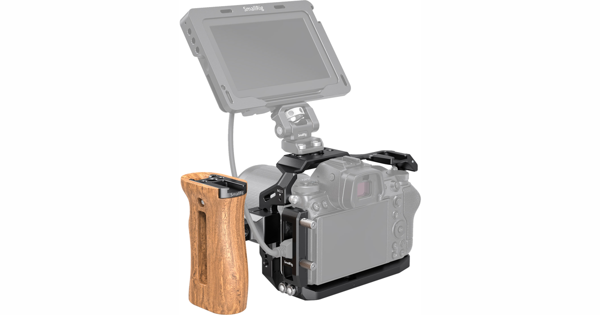 SMALLRIG 3142 Cage & Sidehandle Kit for Nikon Z5/6/7 & Z6II/Z7II ...
