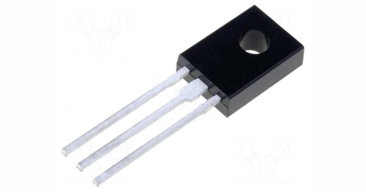 CDIL Transistor: PNP | bipolar | Darlington | 45V | 4A | 40W | TO126 | Hinnavaatlus ...