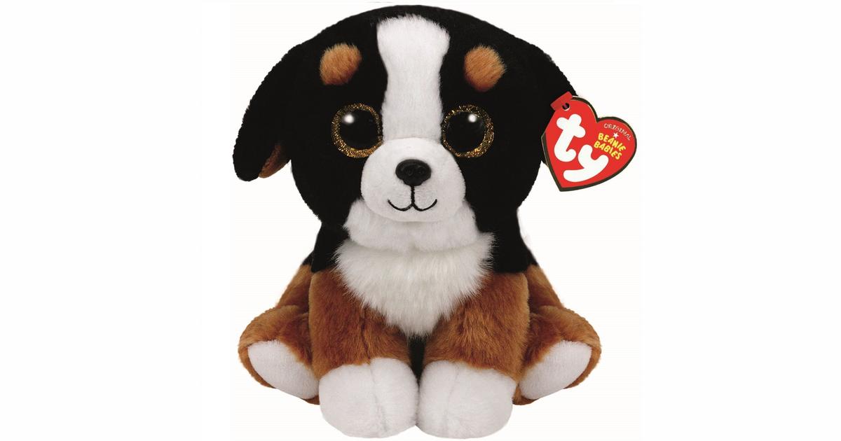 TY Classic pehme koer, must/valge ROSCOE 15cm, 42184 | Hinnavaatlus ...