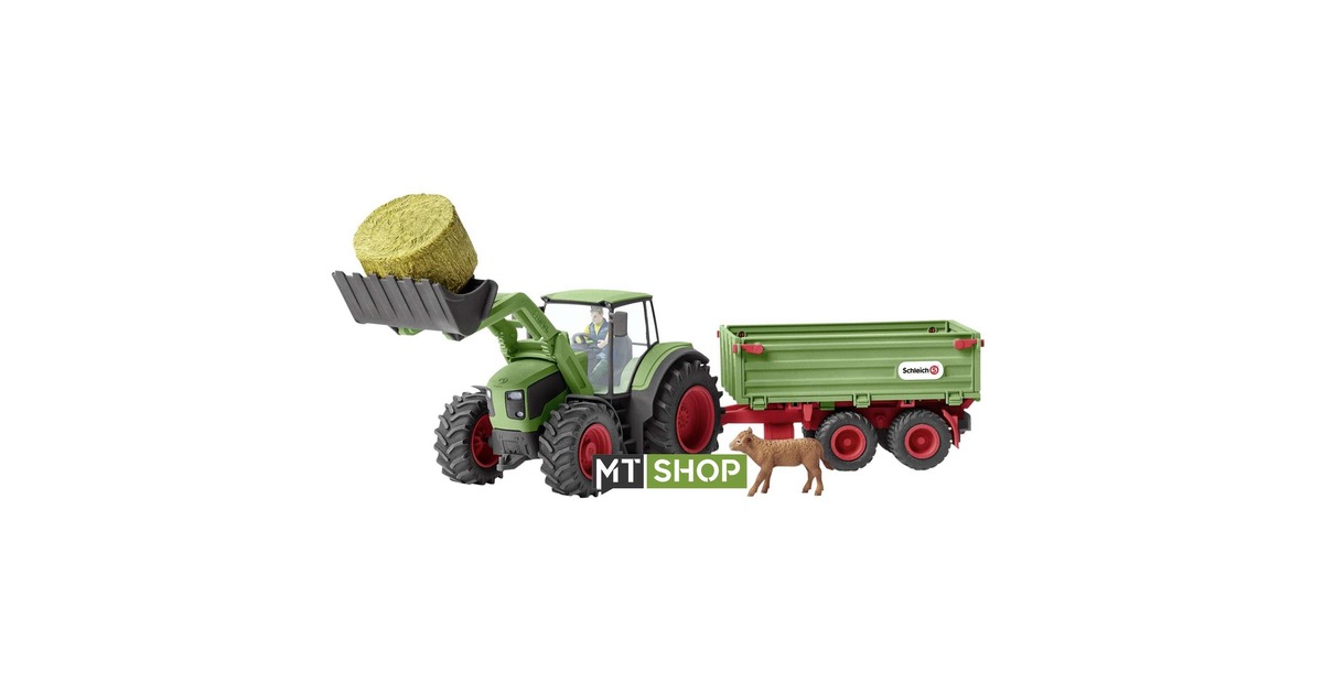 Schleich Farm World 42379 Tractor with Trailer | Hinnavaatlus ...