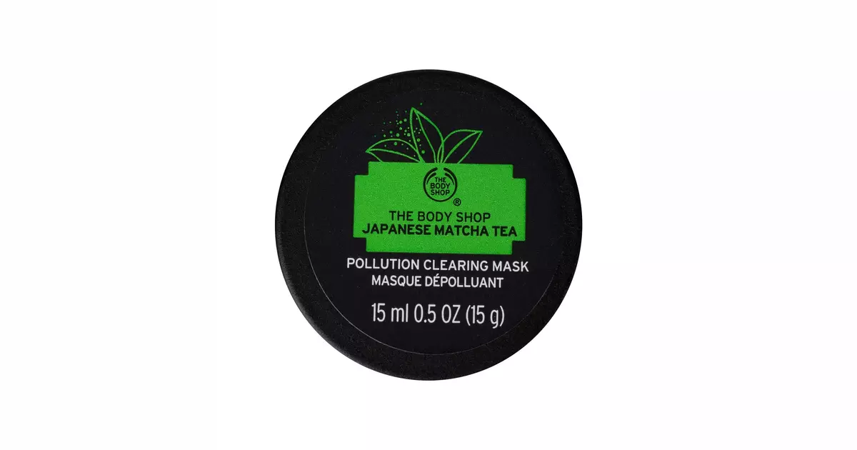 The Body Shop Japanese Matcha Tea Pollution Clearing mask, 15 ml ...