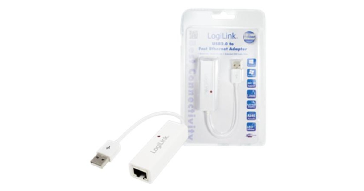 Logilink Ethernet Adapter USB 2.0 to RJ45 | Hinnavaatlus - hinnavõrdlus ...