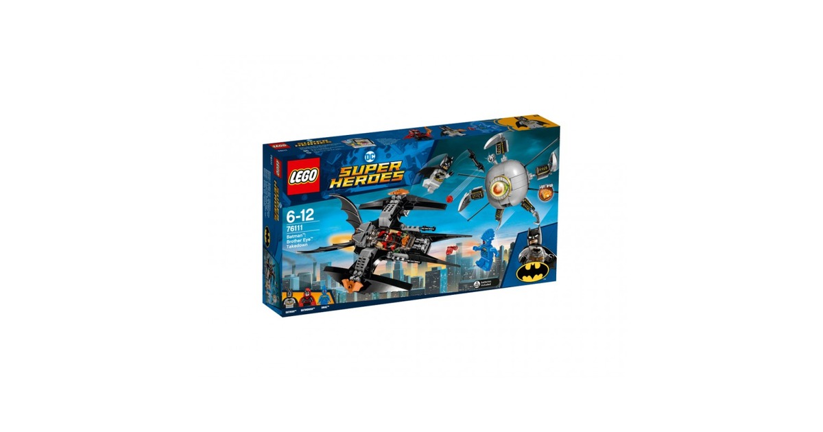 Lego LEGO® 76111 Super Heroes Batman™: Brother Eye™ assault ...