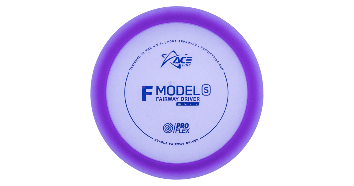 Prodigy ACE LINE F MODEL S PROFLEX PLASTIC Disc golf disc ...