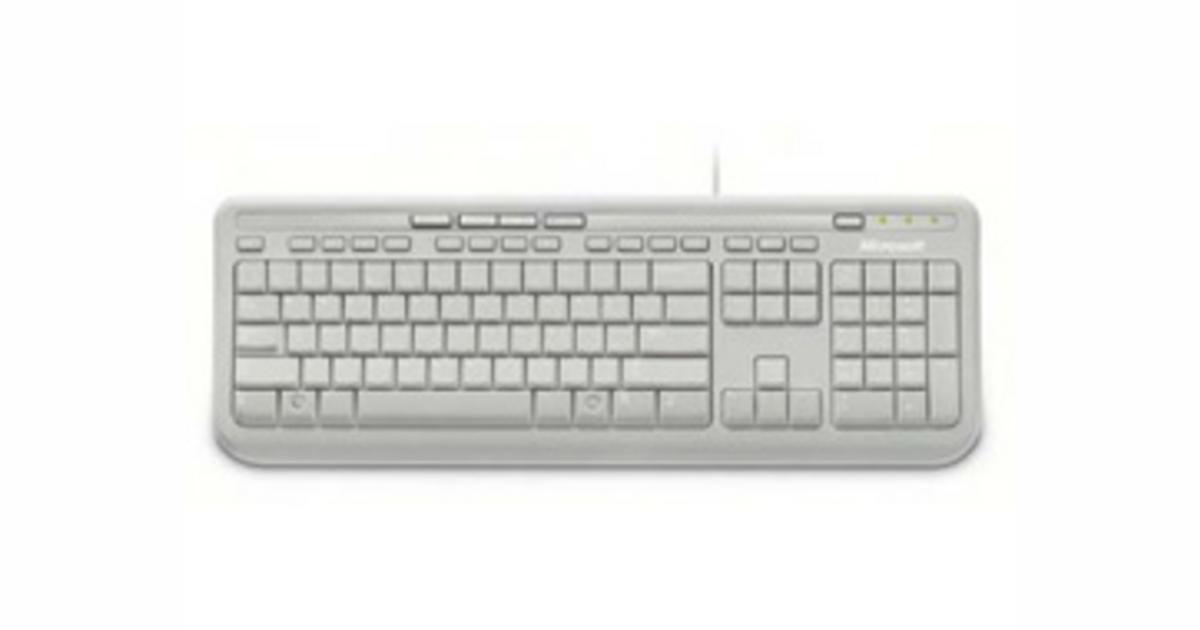 Microsoft WIRed KEYBOARD 600 White, German | Hinnavaatlus ...