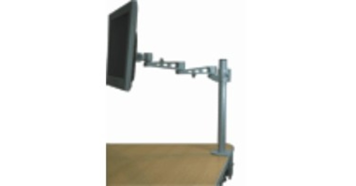 Newstar monitori alus LCD Monitor Arm (clamp) - 5 movements - length ...