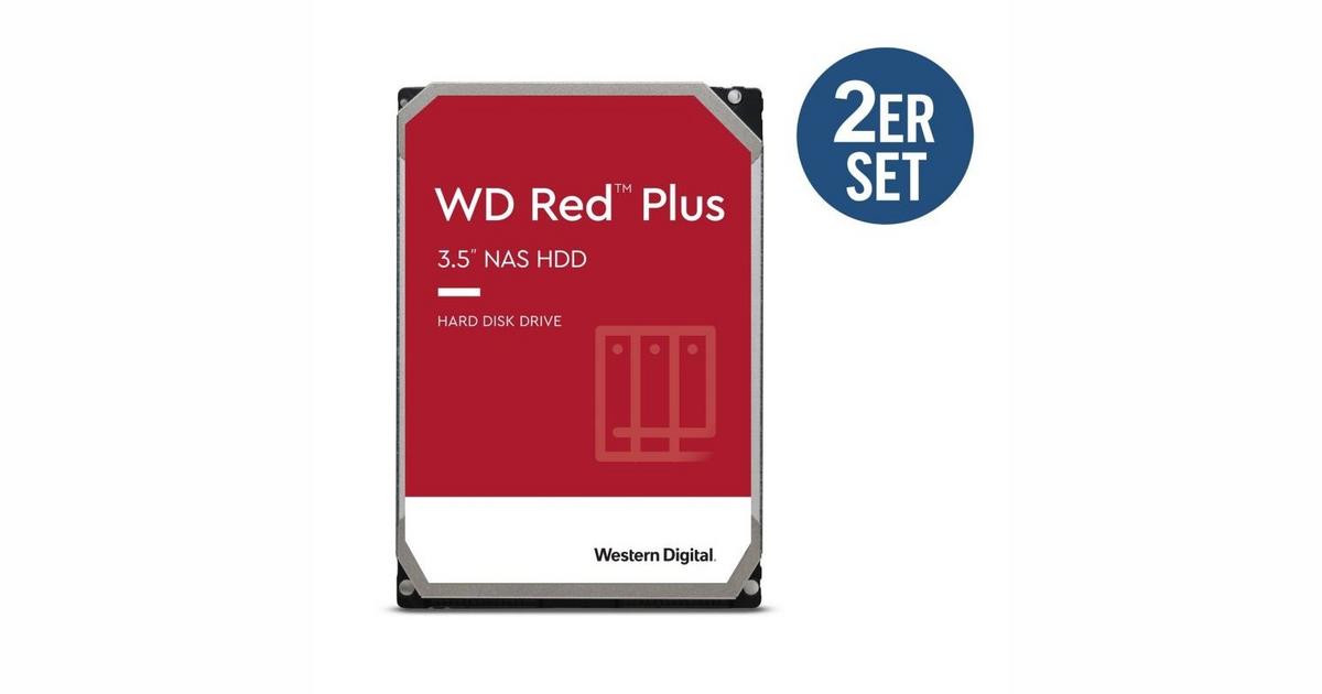 Western Digital WD Red Plus 12 TB WD120EFBX set of 2 | Hinnavaatlus ...