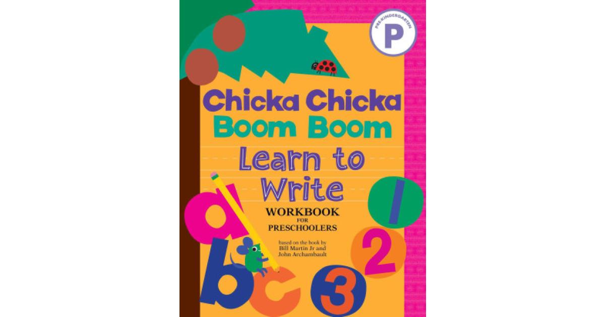 Simon & Schuster Chicka Chicka Boom Boom Learn to Write Workbook for ...