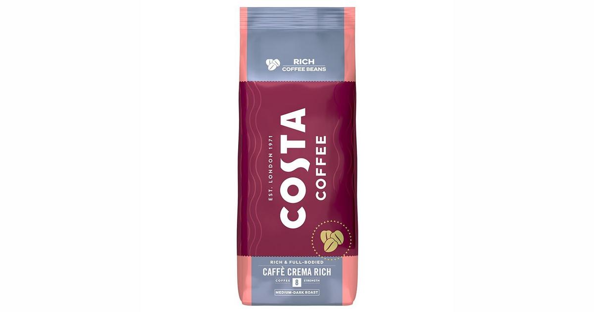 Costa Coffee Crema Rich bean coffee 1kg | Hinnavaatlus - hinnavõrdlus ...