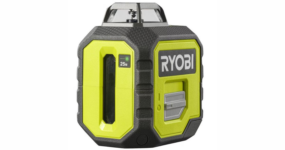 Ryobi Cross-line laserlood + 360° roheline RB360GLL | Hinnavaatlus ...