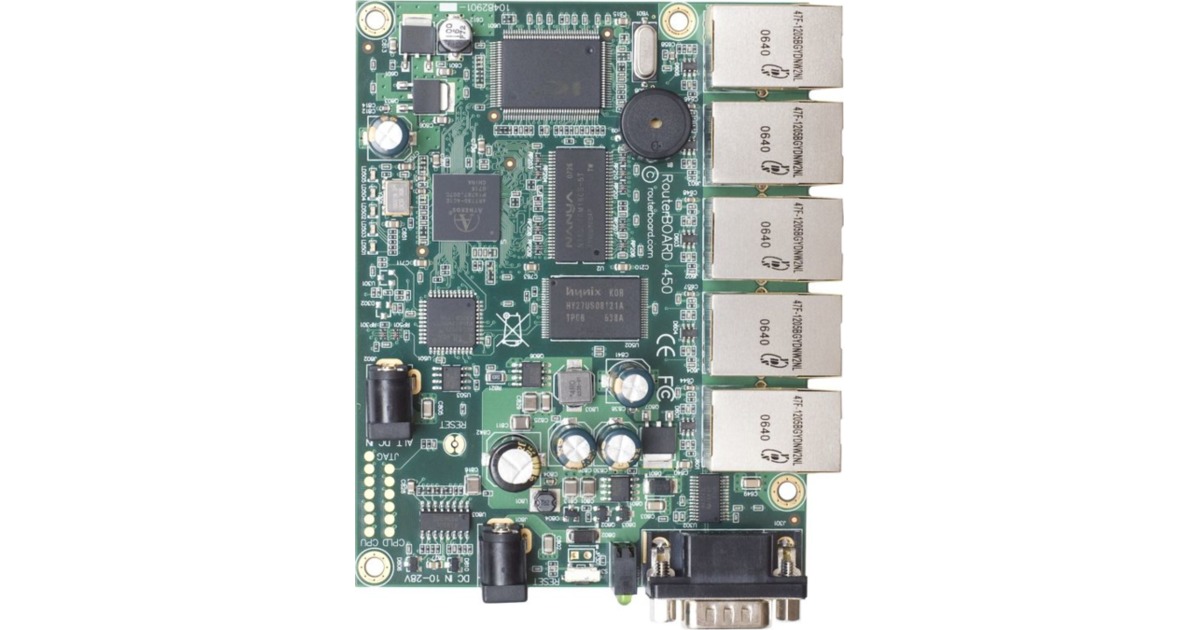 MikroTik Router RB450 (xDSL (cable connector LAN)) | Hinnavaatlus ...