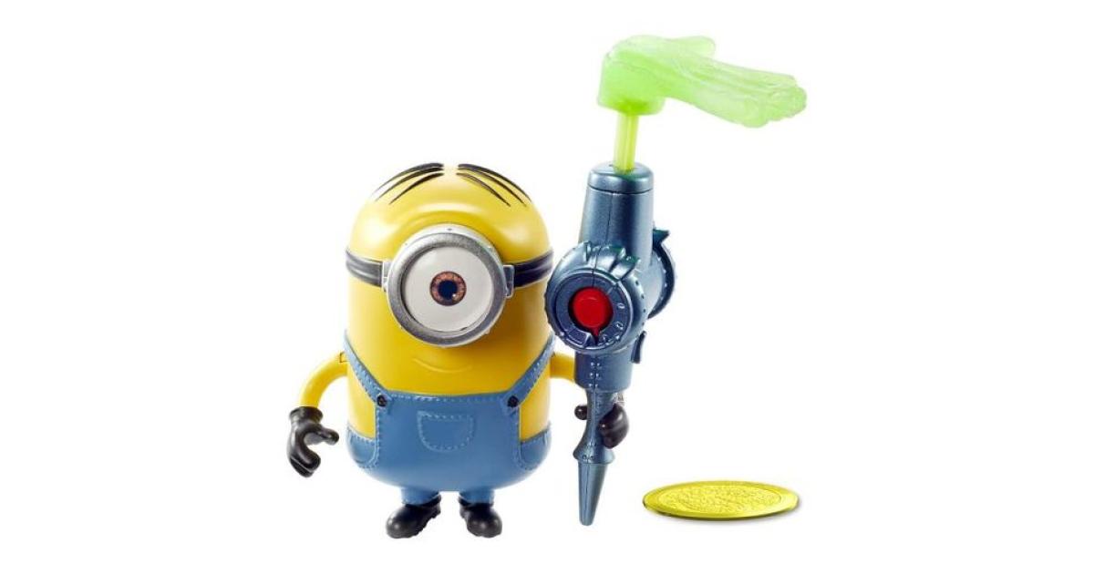 Mattel Minions: The Rise of Gru - Stuart Sticky Hand Action Figure ...
