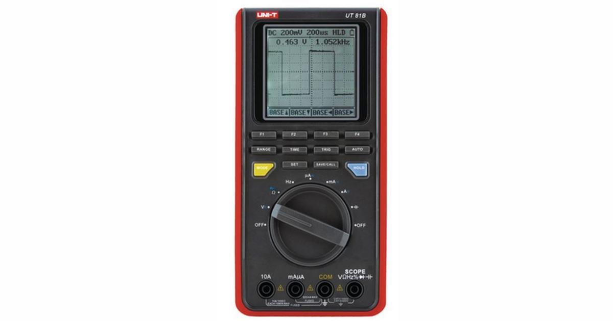UNI-T Multimeeter UT81B CATII, CATIII, ostsiloskoop, sageduse ...