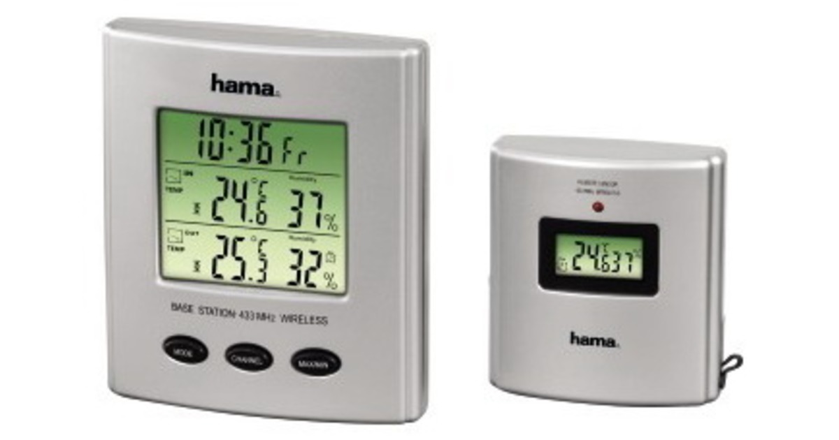 Hama termomeeter Electronic Weather Station EWS-110 (106991 ...