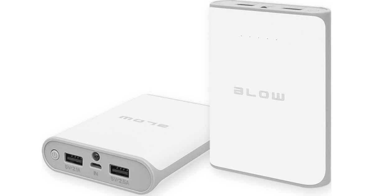 BLOW Power Bank PB14 14000mAh 2xUSB White | Hinnavaatlus - hinnavõrdlus ...