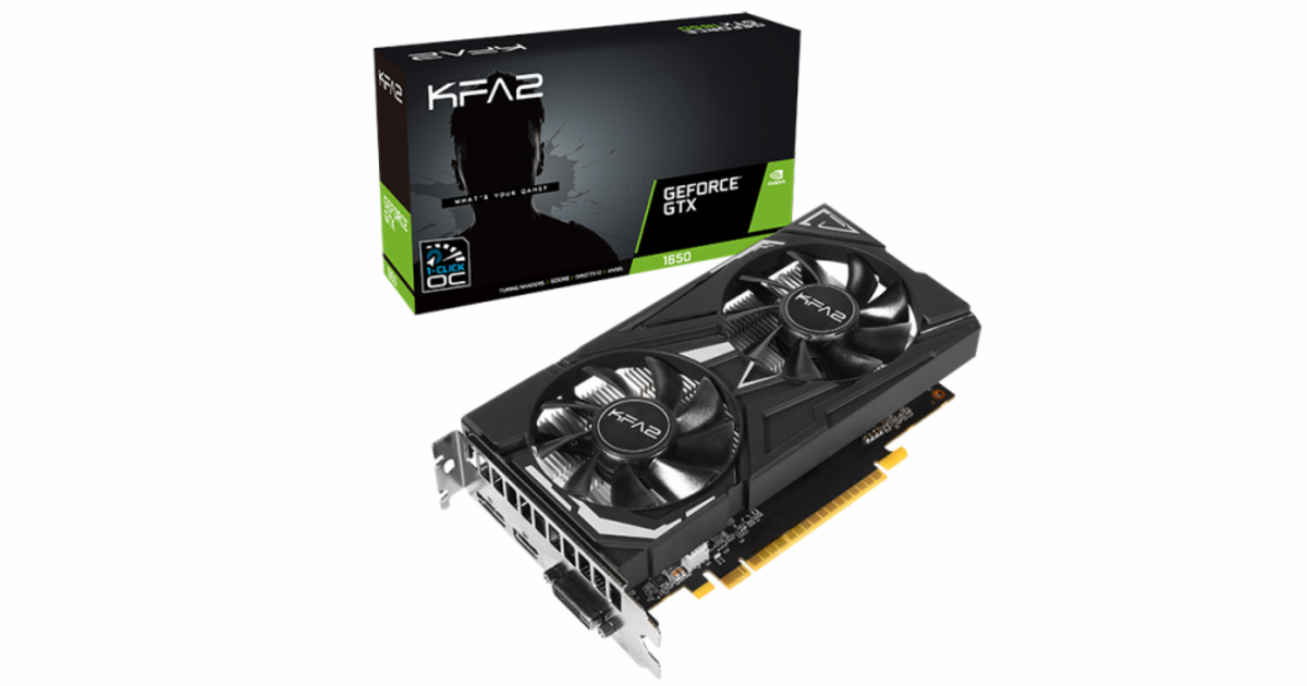 KFA2 GeForce GTX 1650 EX 1-Click OC DDR6 | Hinnavaatlus ...