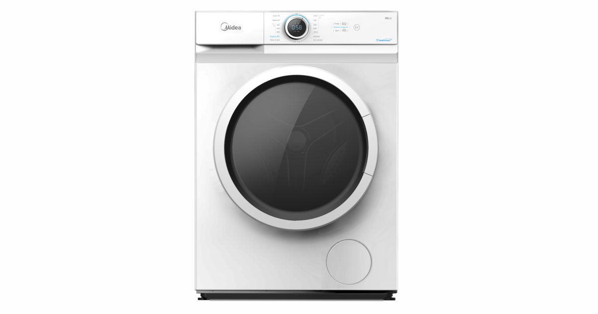Midea Washing Machine | MF100W60/W | Energy efficiency class D | Front ...