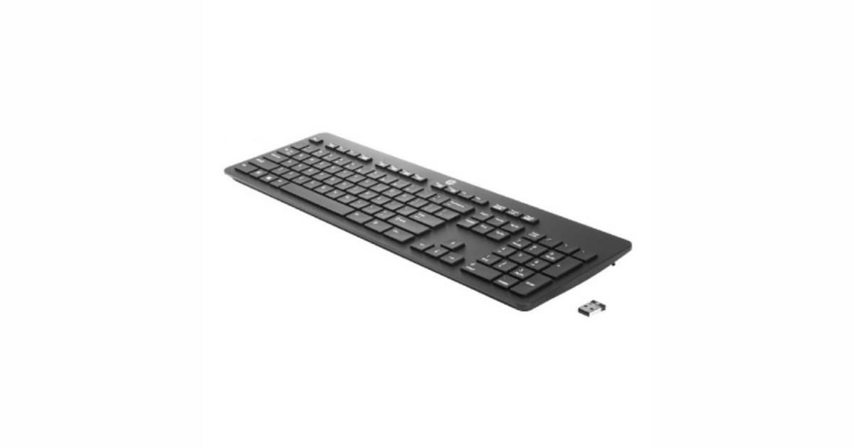 HP HP T6U20AA Slim Wireless (Link-5) Keyboard - US/Russian ...