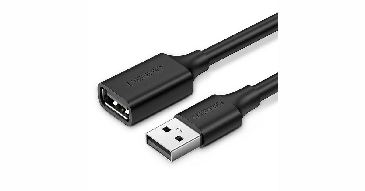 Ugreen US103 0.5m pikendus USB 2.0 kaabel (must) | Hinnavaatlus ...