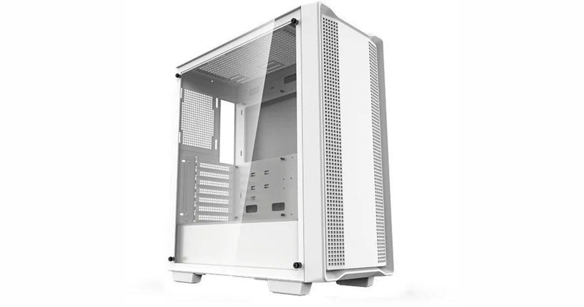 Deepcool MID TOWER CASE CC560 WH Limited Side window, White, Mid-Tower ...