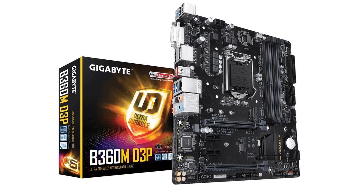 Gigabyte Socket 1151 B360M D3P | Hinnavaatlus - Tehnikakaupade ...
