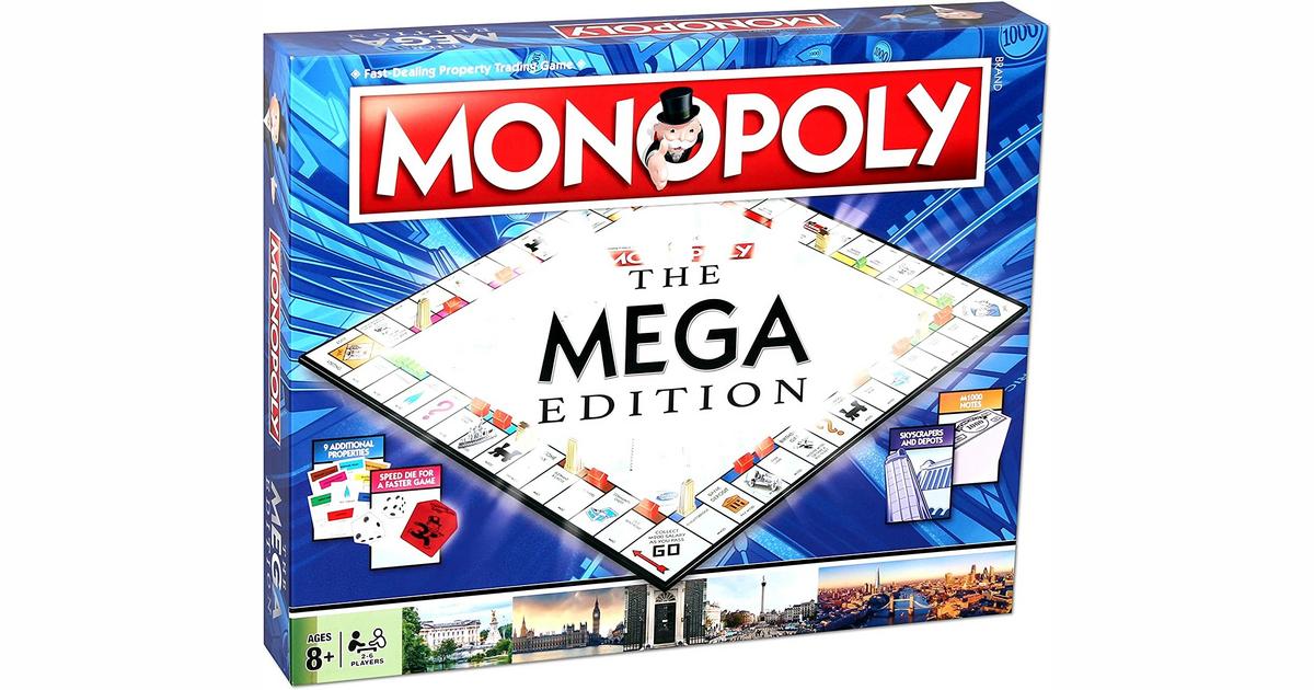 Winning Moves Monopoly: The Mega Edition | Hinnavaatlus - hinnavõrdlus ...