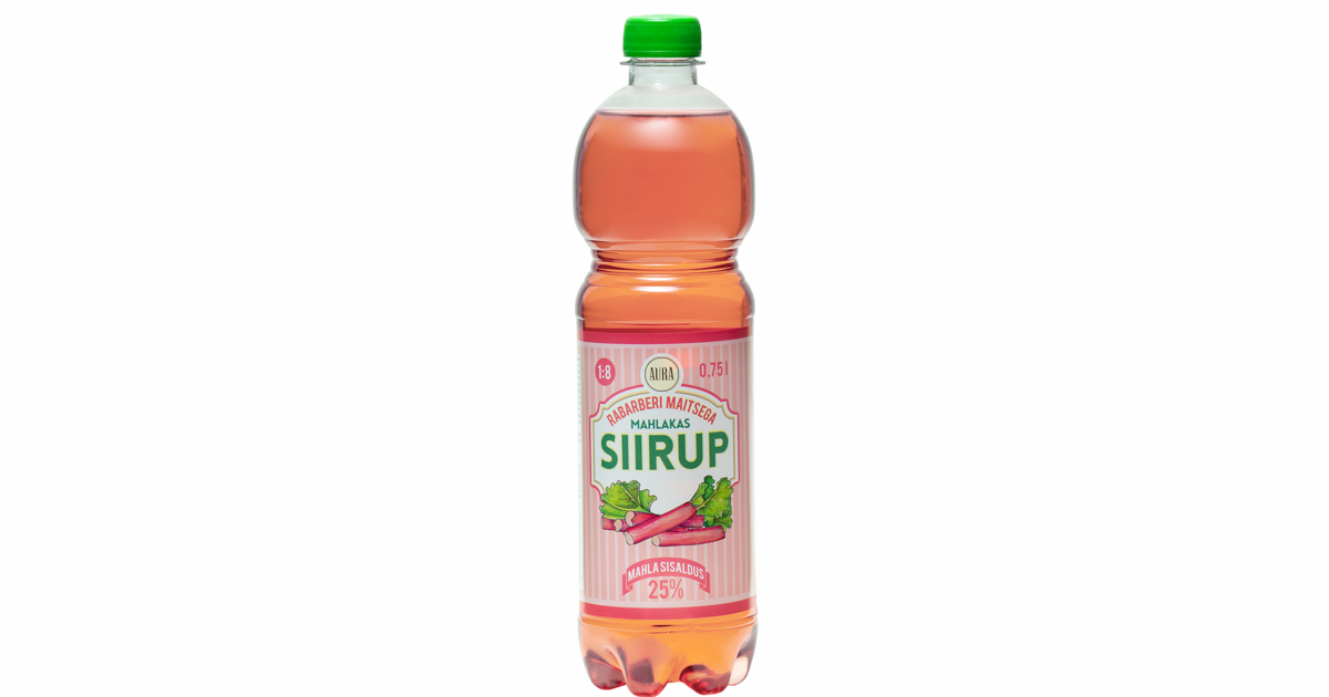 Rabarberi maitsega mahlakas siirup 0,75l (pet) | Hinnavaatlus ...