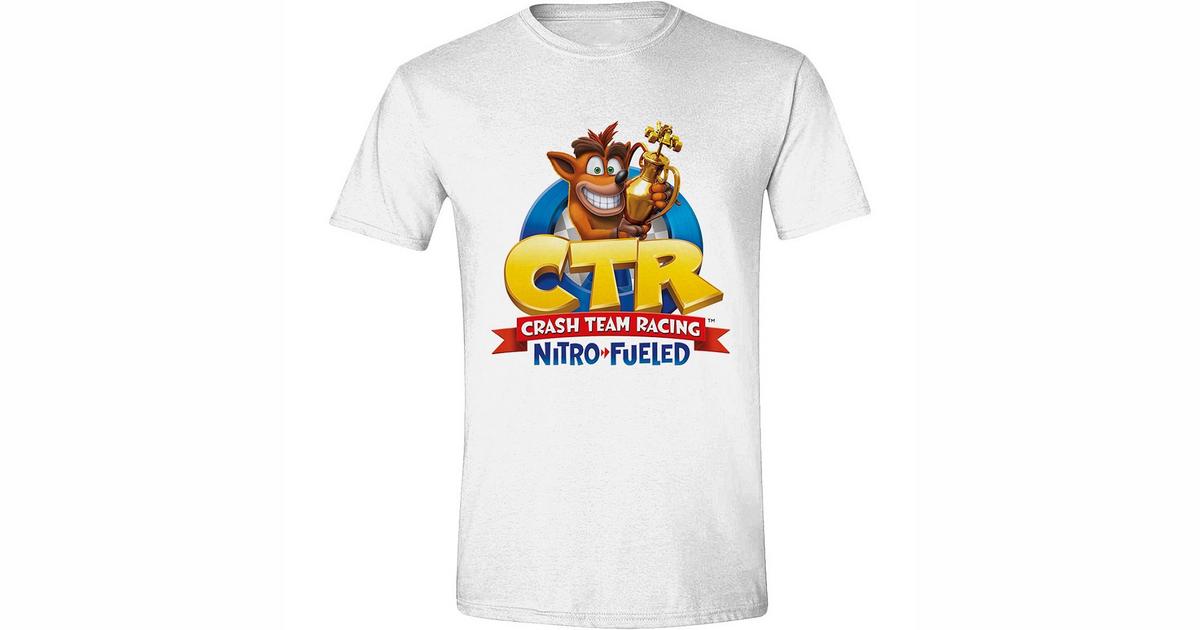 CRASH TEAM RACING - NITRO FUELED LOGO valge väike T-särk | Hinnavaatlus ...