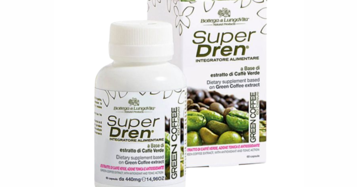 SUPERDREN Green Coffee ainevahetust kiirendavad rohelise kohvioa kapslid N60 | Hinnavaatlus ...